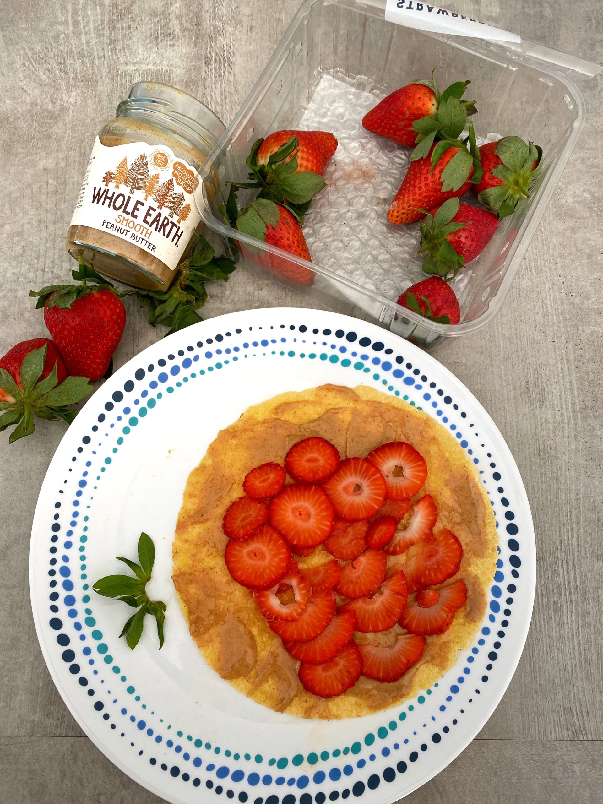 Peanut Butter Strawberry Wraps - Belly On My Mind